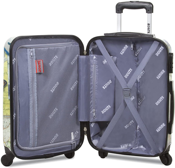 Rolite Mosaic RL-9217 20" Spinner Carry-On Luggage Suitcase – Kal's ...